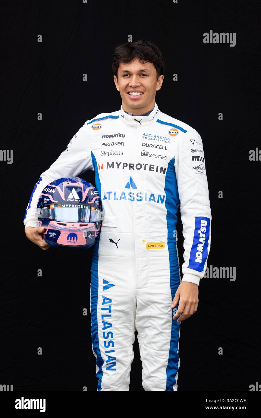 ALBON Alexander (tha), Williams Racing FW47, portrait during the ...