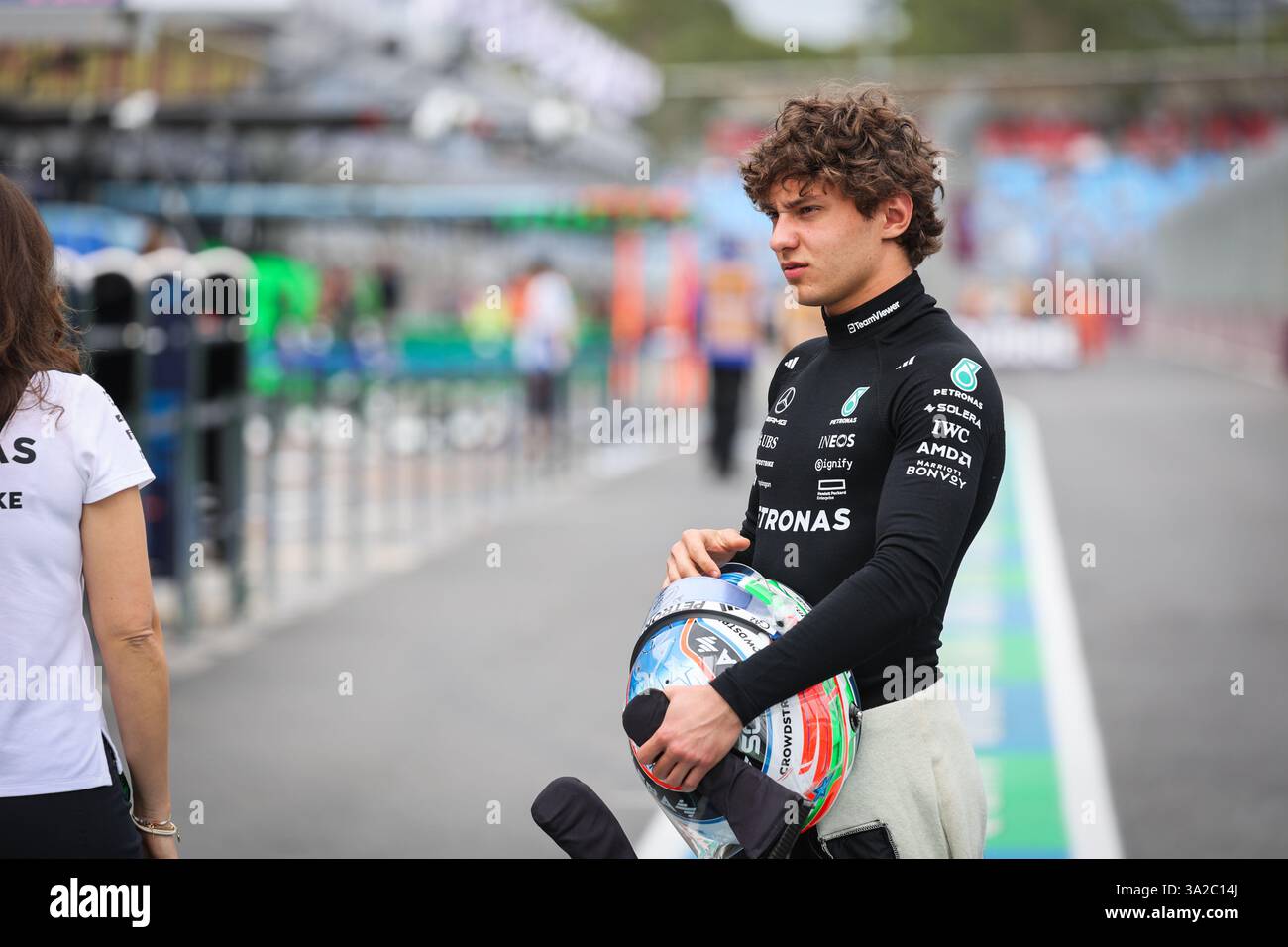 KIMI ANTONELLI Andrea (ita), Mercedes AMG F1 Team W16, portrait during the Formula 1 Louis ...