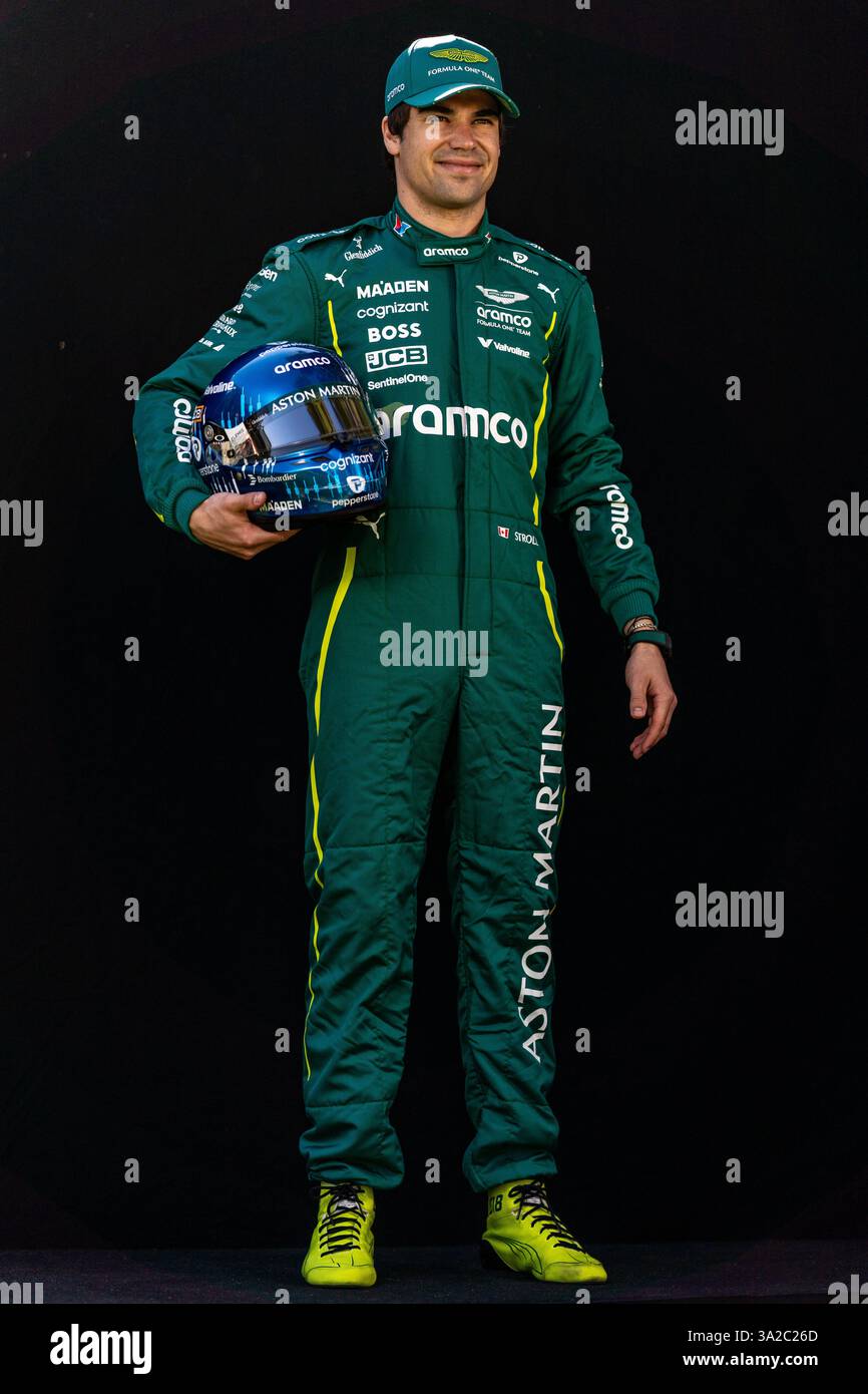 Melbourne, Victoria, Australia. 13th Mar, 2025. Aston Martin Aramco ...