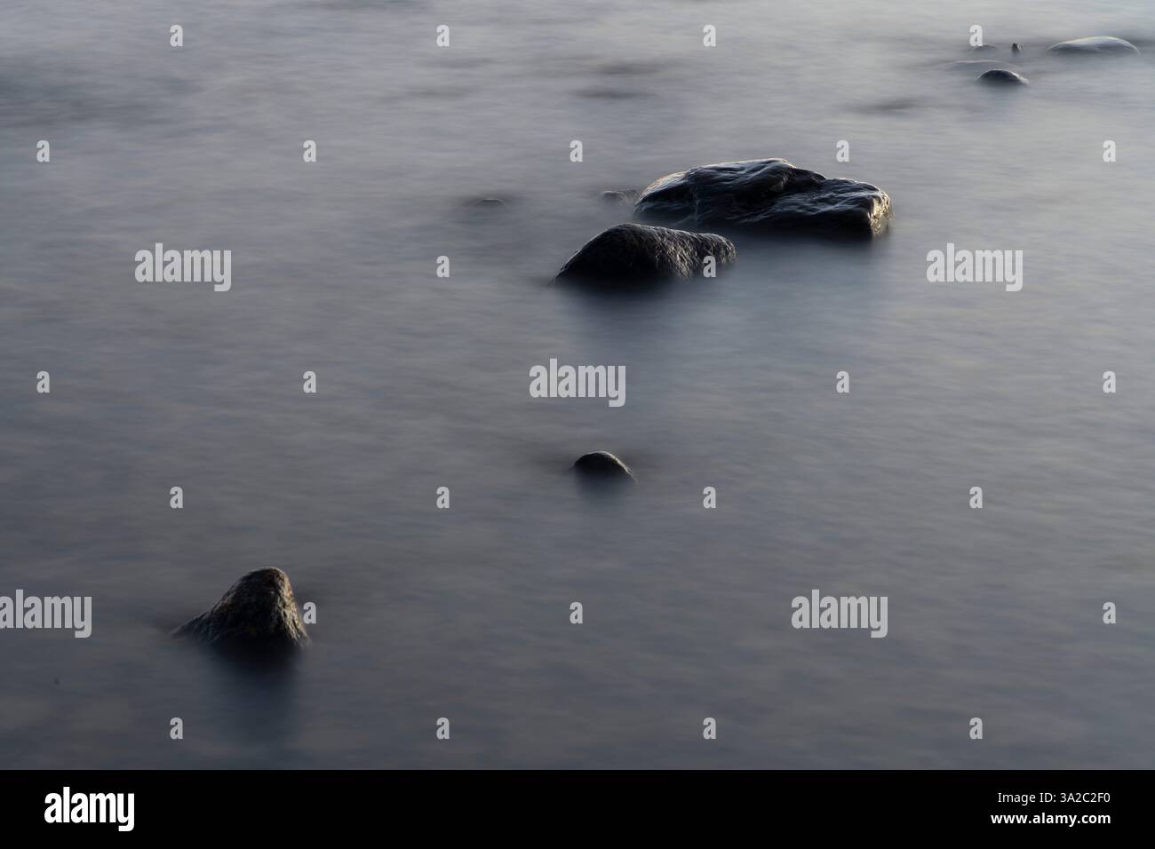 Long exposure water rocks hi-res stock photography and images - Alamy