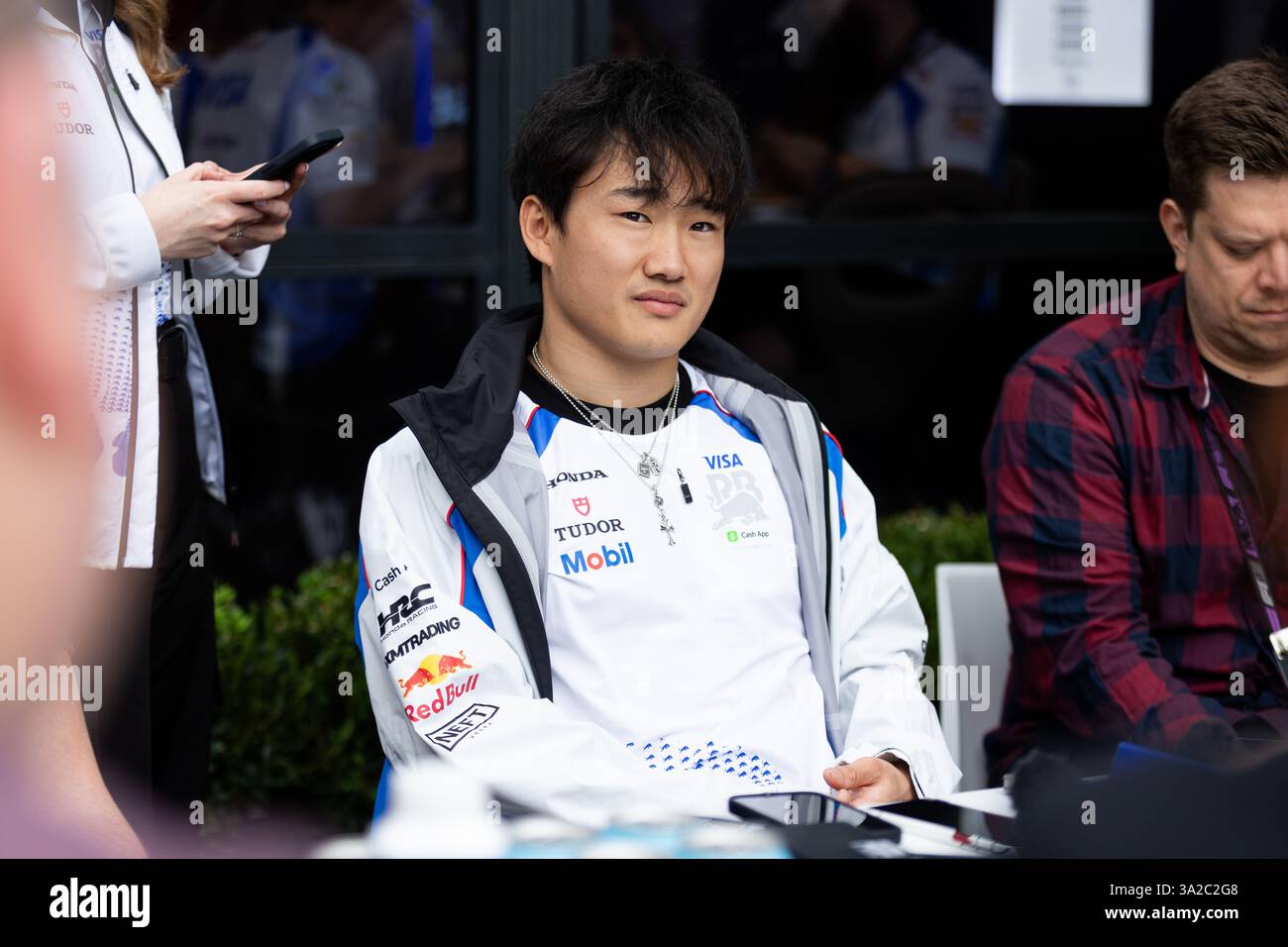 TSUNODA Yuki (jap), Visa Cash App RB F1 Team VCARB02, portrait during the Formula 1 Louis ...