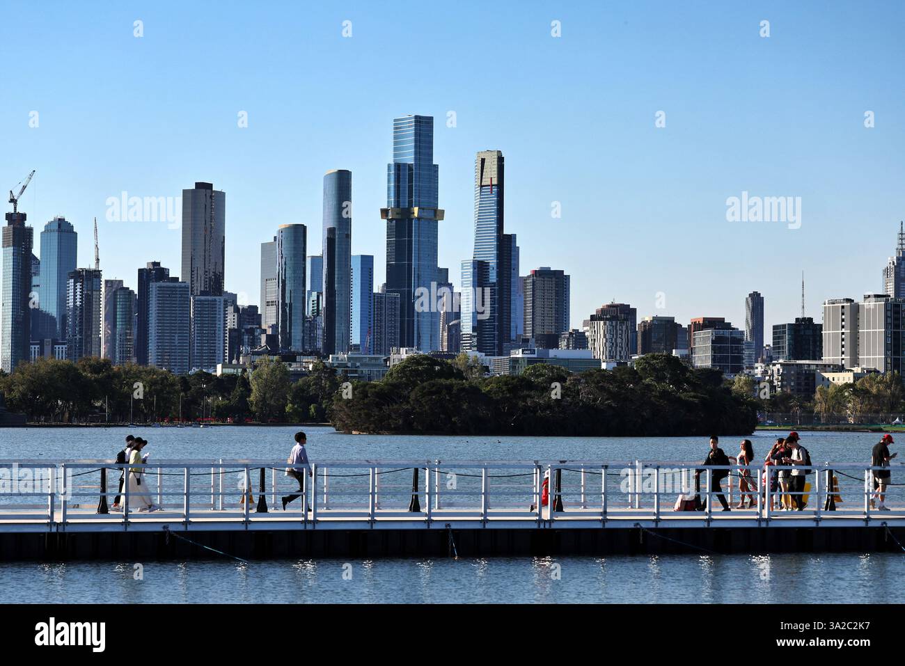 Melbourne, Australia. 13th Mar, 2025. Circuit atmosphere. 13.03.2025 ...