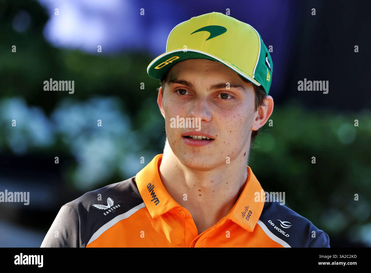 Melbourne, Australia. 13th Mar, 2025. Oscar Piastri (AUS) McLaren. 13. ...