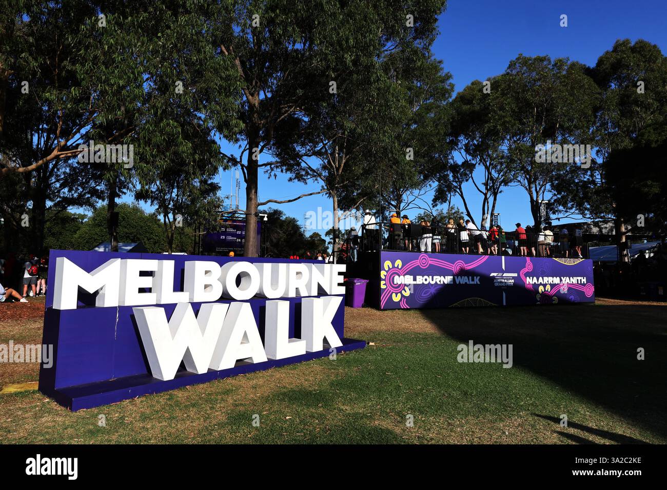 Melbourne, Australia. 13th Mar, 2025. Circuit atmosphere. 13.03.2025 ...