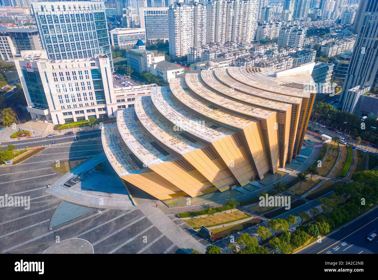 Wenzhou Grand Theater Urban Environment, Wenzhou City, Zhejiang ...