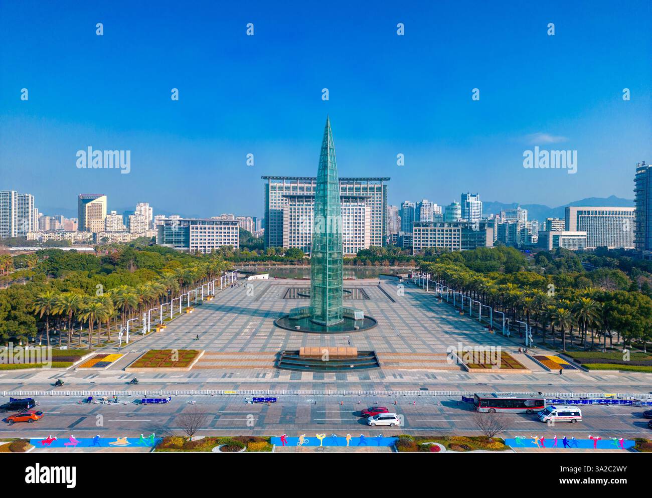 Urban Environment, Century Plaza, Wenzhou City Center, Zhejiang ...