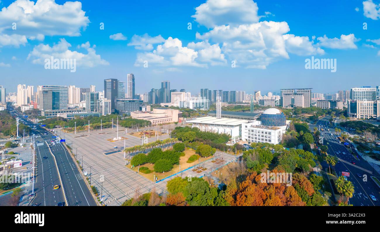 Urban Environment, Century Plaza, Wenzhou City Center, Zhejiang ...
