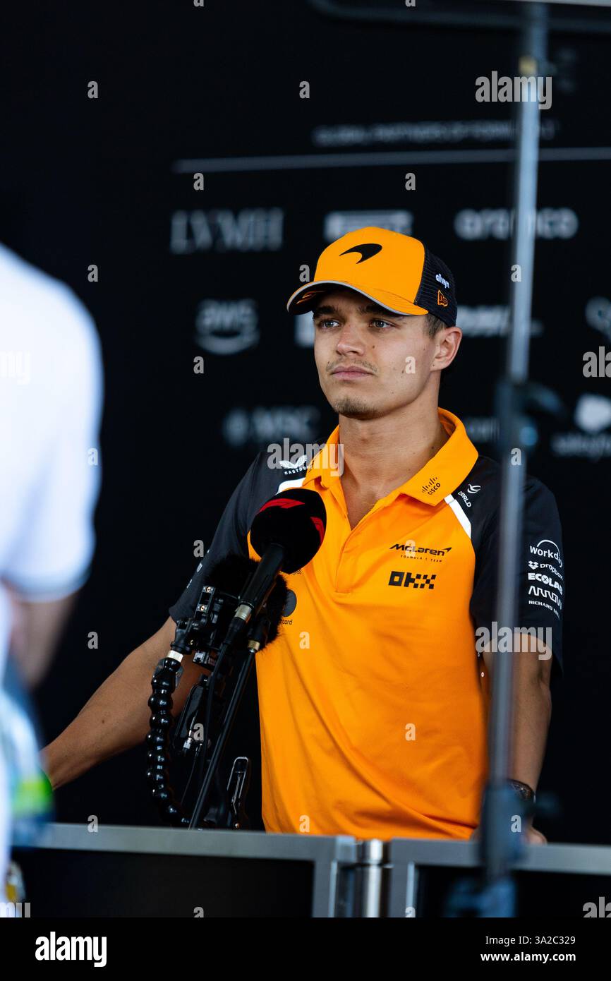 NORRIS Lando (gbr), McLaren F1 Team MCL39, portrait during the Formula 1 Louis Vuitton ...