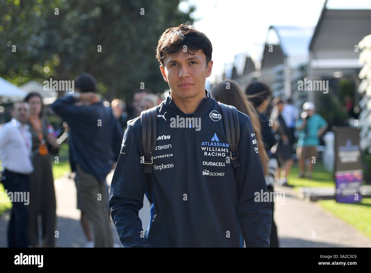MELBOURNE, AUSTRALIA 13 Mar 2025. Pictured: Williams Formula 1 driver ...
