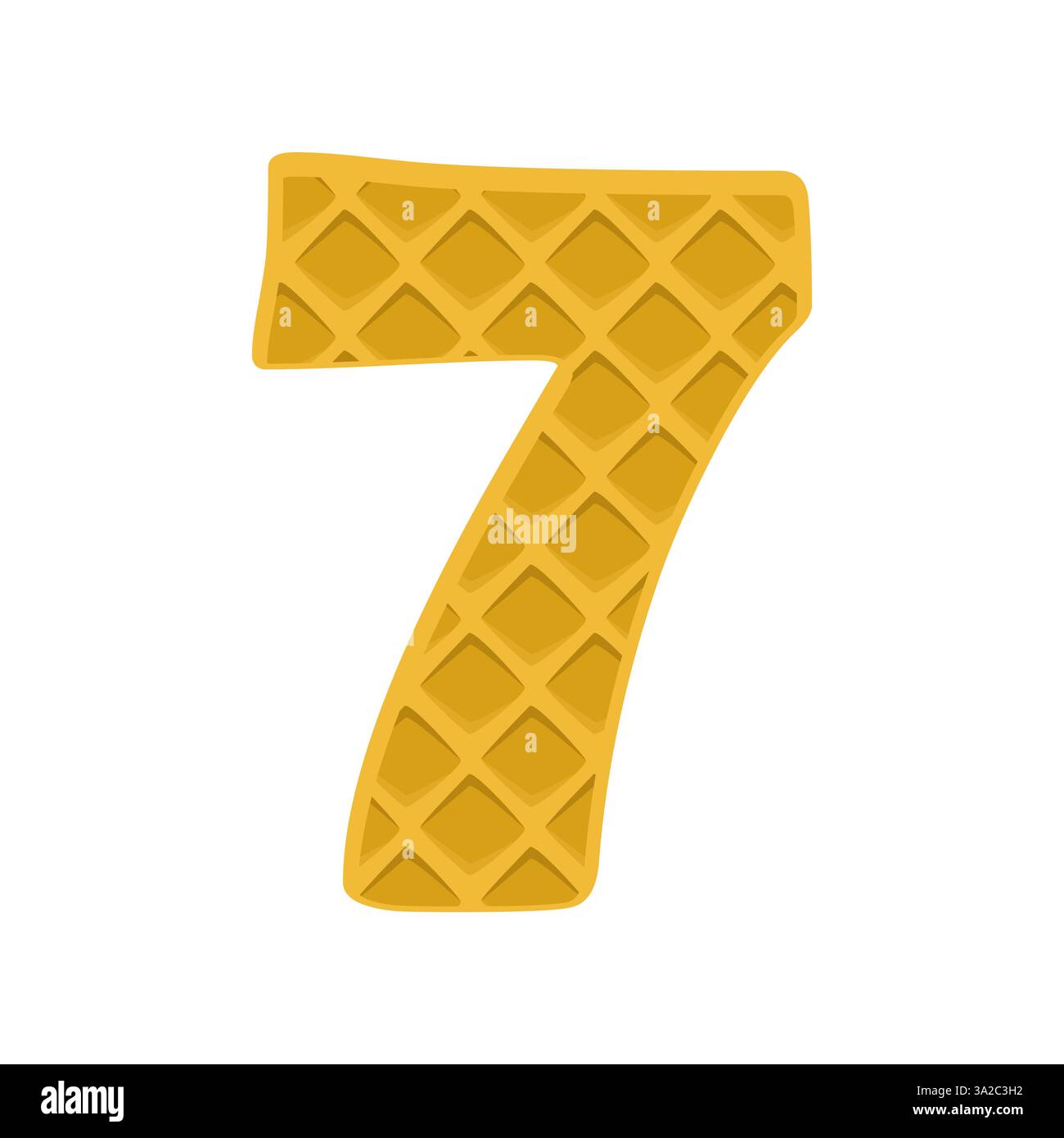 Number 7 worksheet hi-res stock photography and images - Alamy