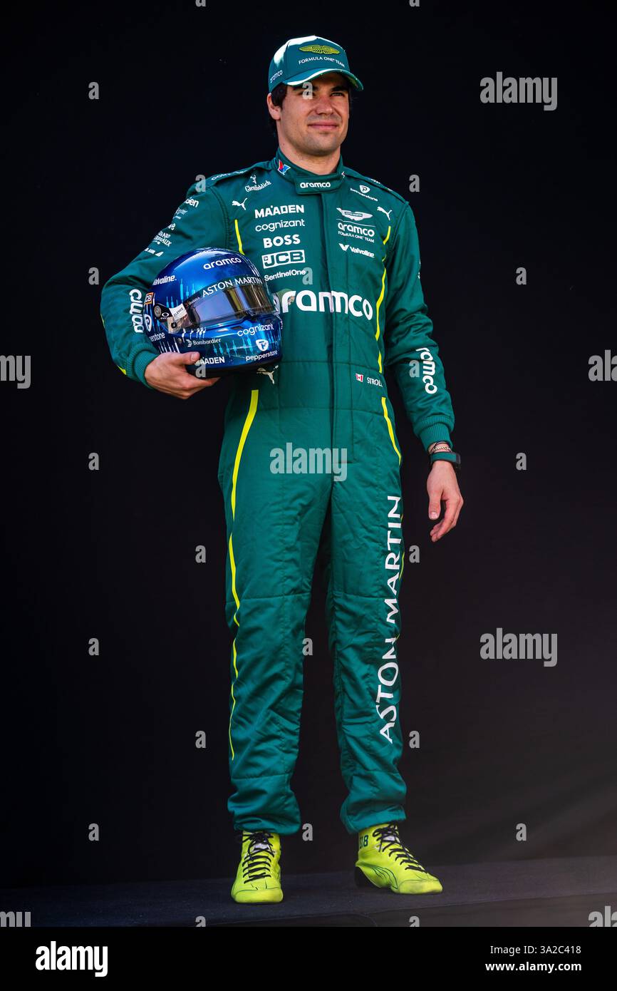 March 13, 2025, Melbourne, Victoria, Australia: Aston Martin Aramco ...