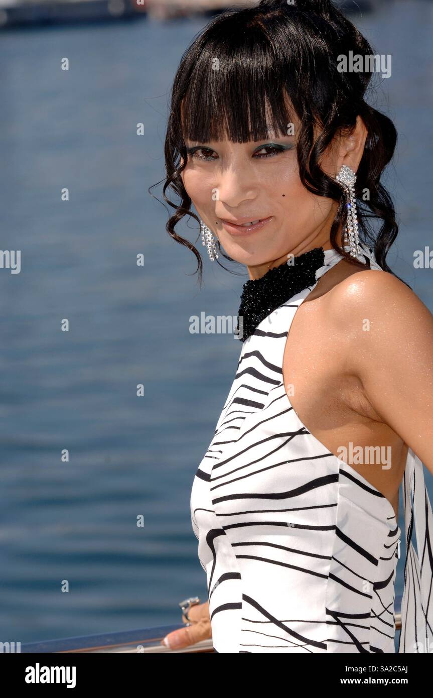 BAI LING.promoting "Shanghai Baby".59th International Cannes Film ...