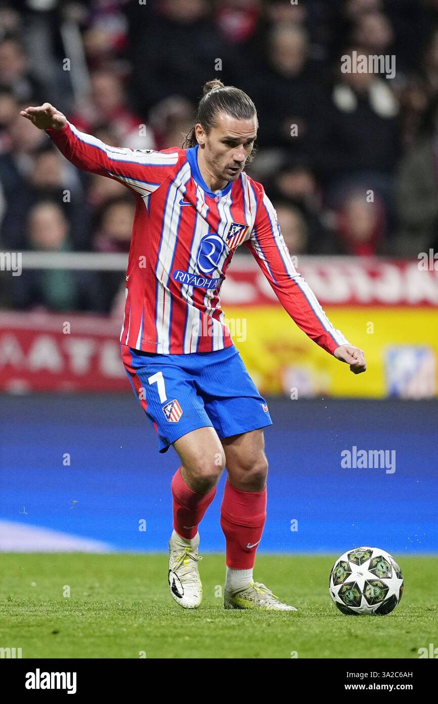 Antoine Griezmann of Atletico de Madrid during the UEFA Champions ...