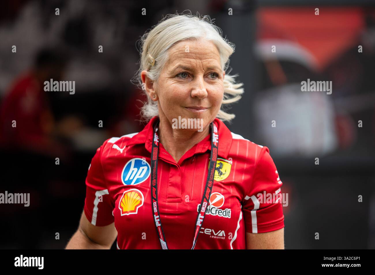 Angela Cullen during the FORMULA 1 LOUIS VUITTON AUSTRALIAN GRAND PRIX ...
