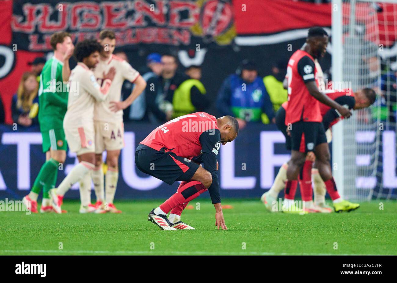 Jonathan TAH, Lev 4 sad after the round of 16 second leg match BAYER 04 ...
