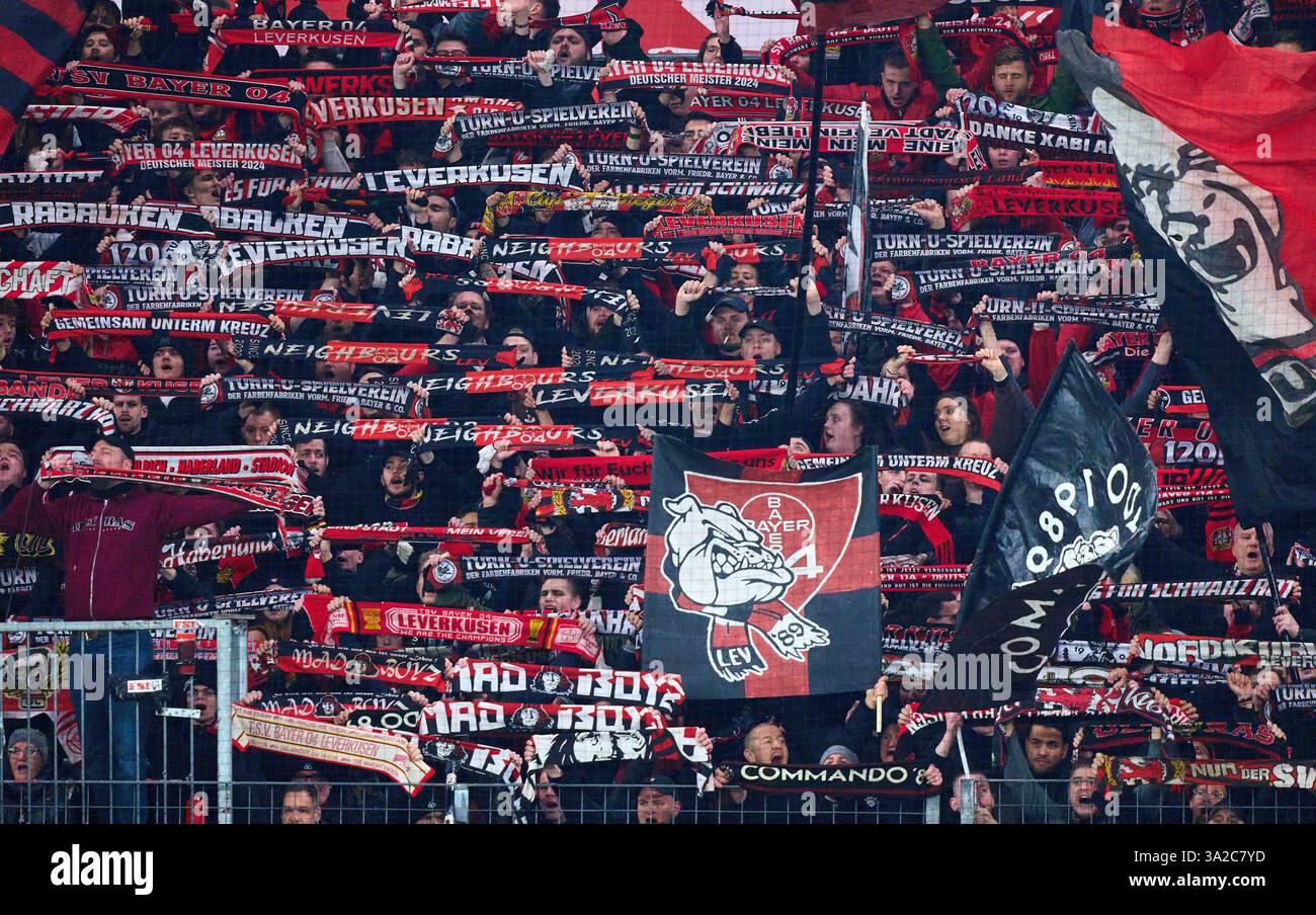 LEV fans in the round of 16 second leg match BAYER 04 LEVERKUSEN - FC ...