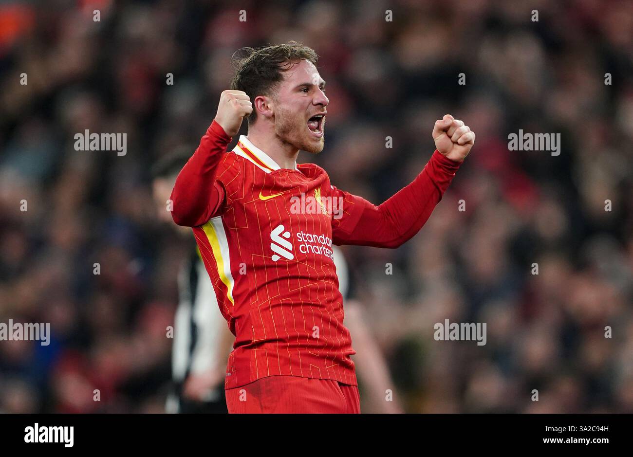 File photo dated 26/02/25 of Liverpool's Alexis Mac Allister. At ...