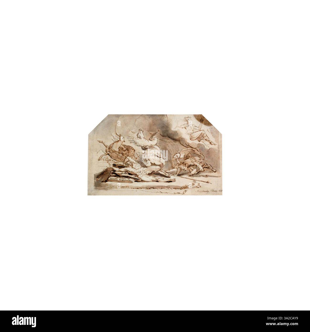 Fuseli's 'The Conversion of St. Paul' depicts the dramatic biblical ...