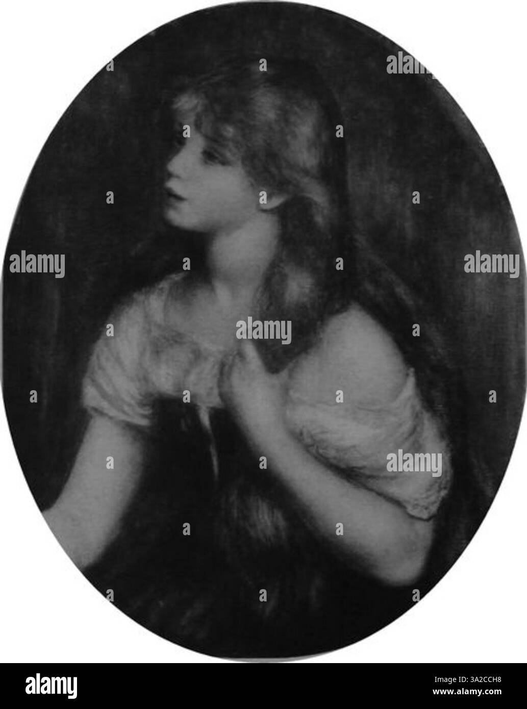 In this piece, Renoir captures figures in an outdoor gathering, using ...