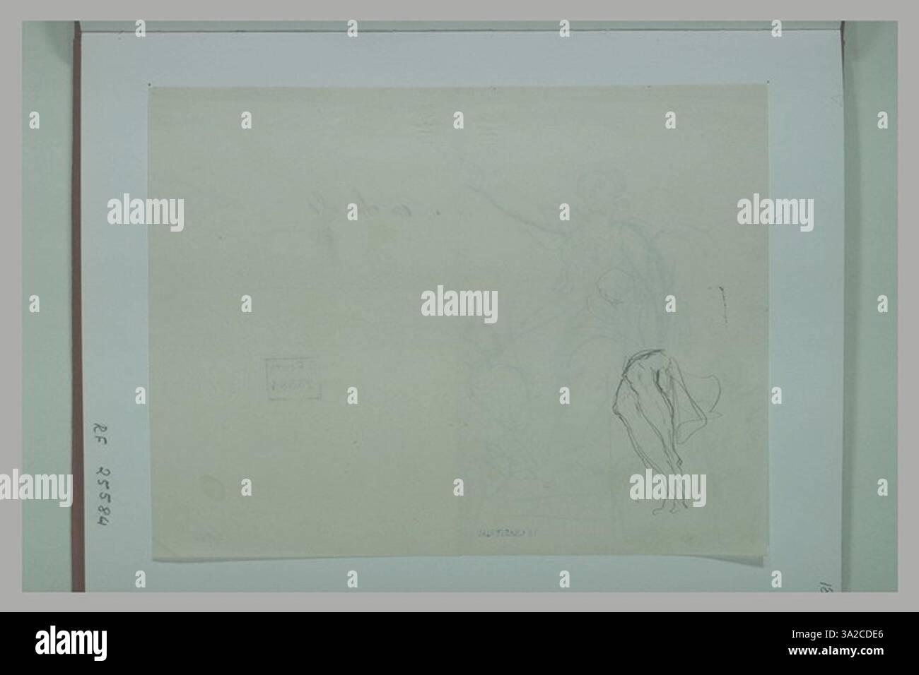 A study of legs by Théodore Chassériau, showcasing detailed anatomical ...