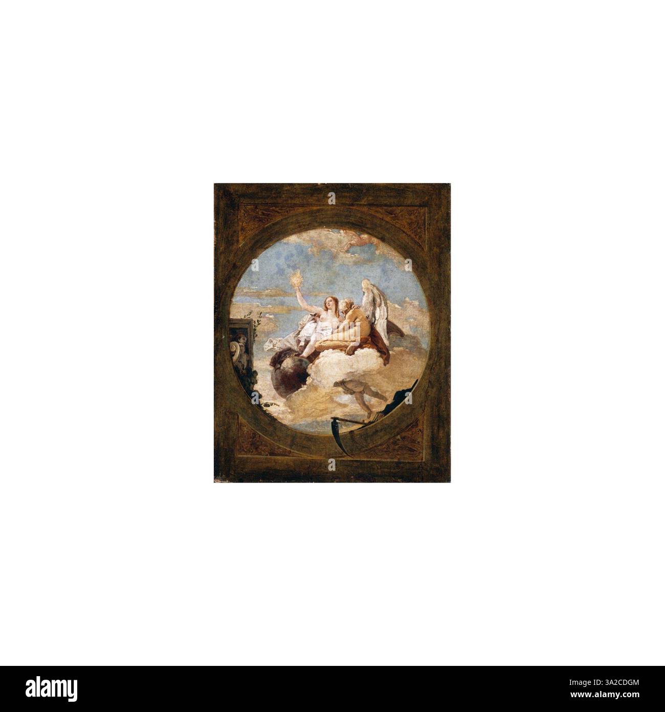 'Time Discovering Truth' by Giovanni Battista Tiepolo portrays the ...
