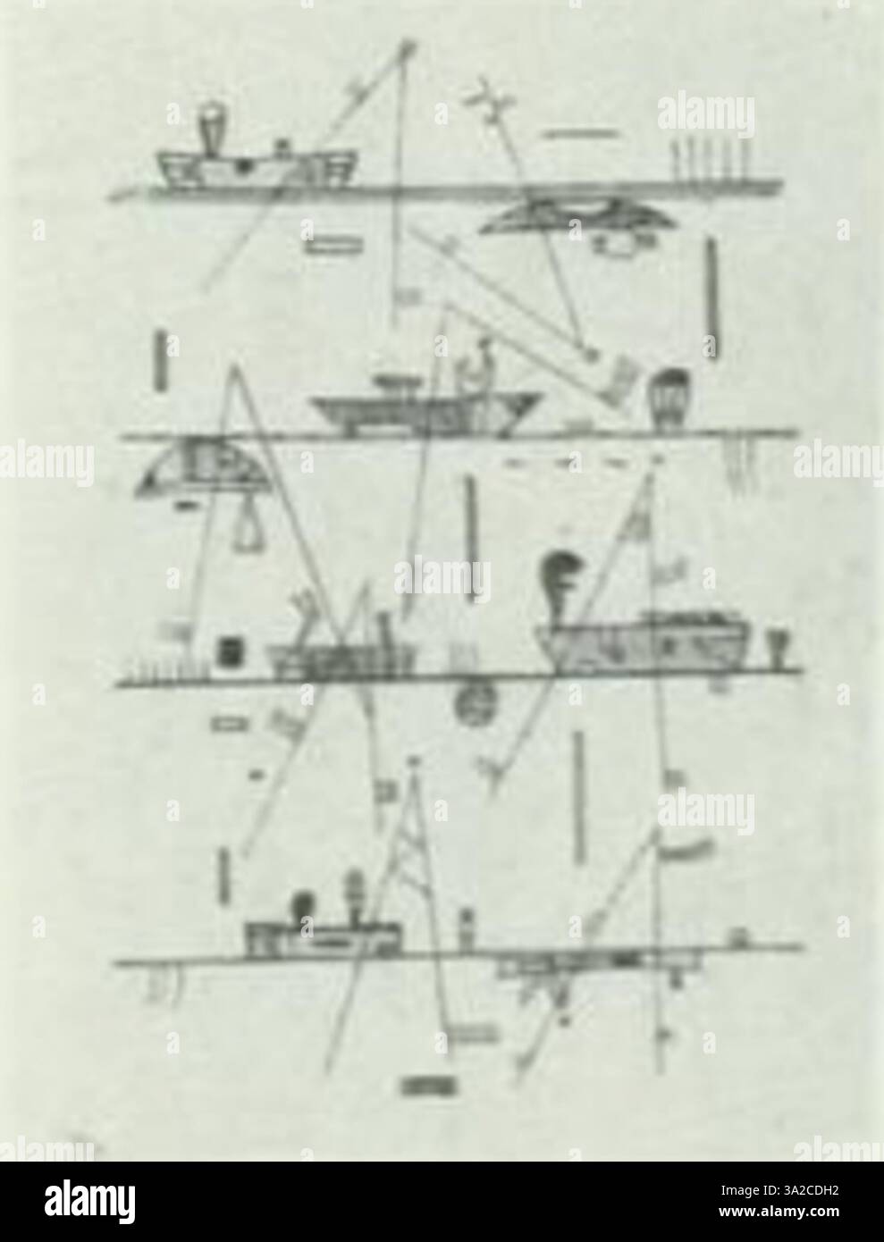 Kandinsky’s 749 features bold geometric patterns and vibrant colors ...