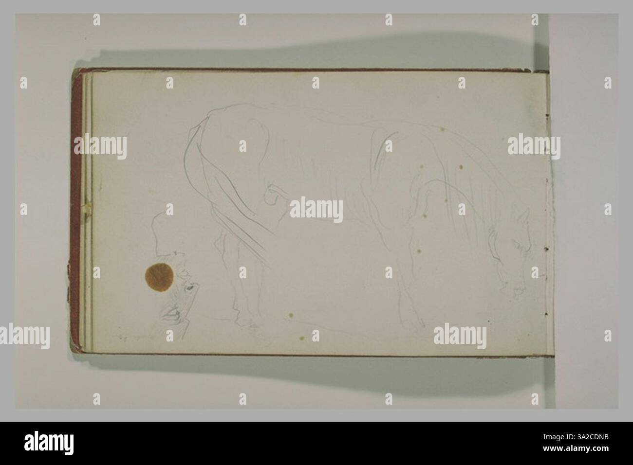 Chassériau uses a restrained color palette and thoughtful composition ...