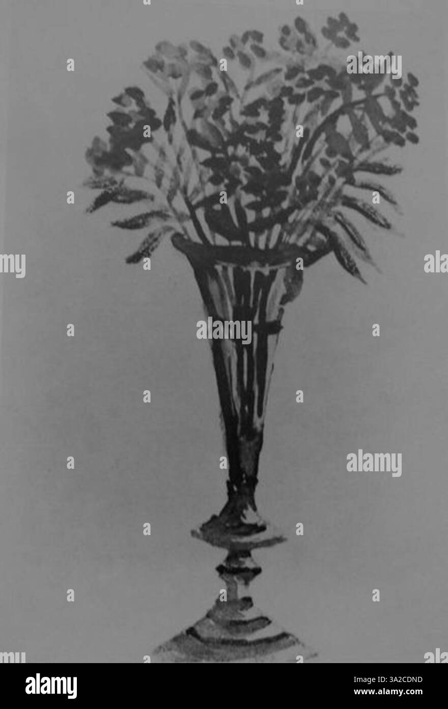 A vibrant landscape by Henri Rousseau featuring his signature use of ...