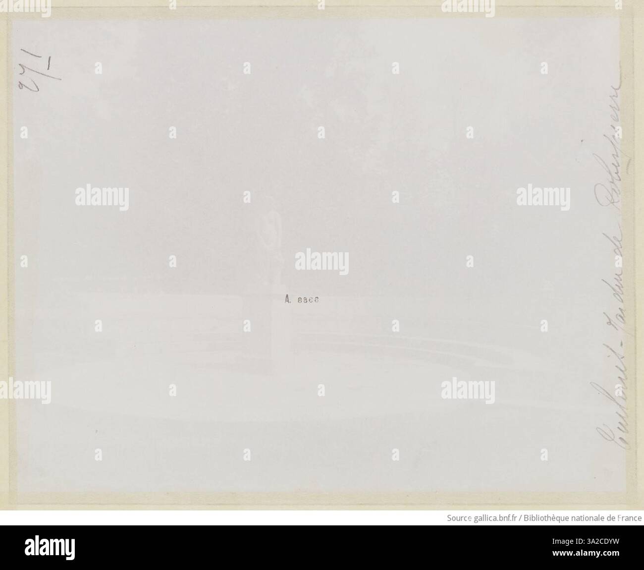 Eugène Atget’s photograph captures the Jardin de Robespierre in the ...