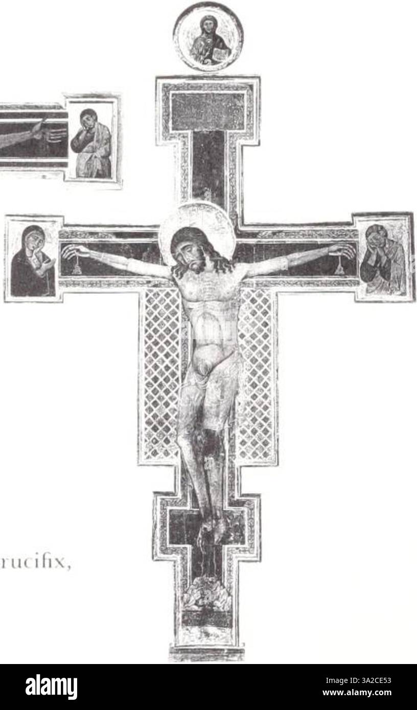 This 13th-century painting by Guido da Siena showcases his characteristic Gothic style with ...