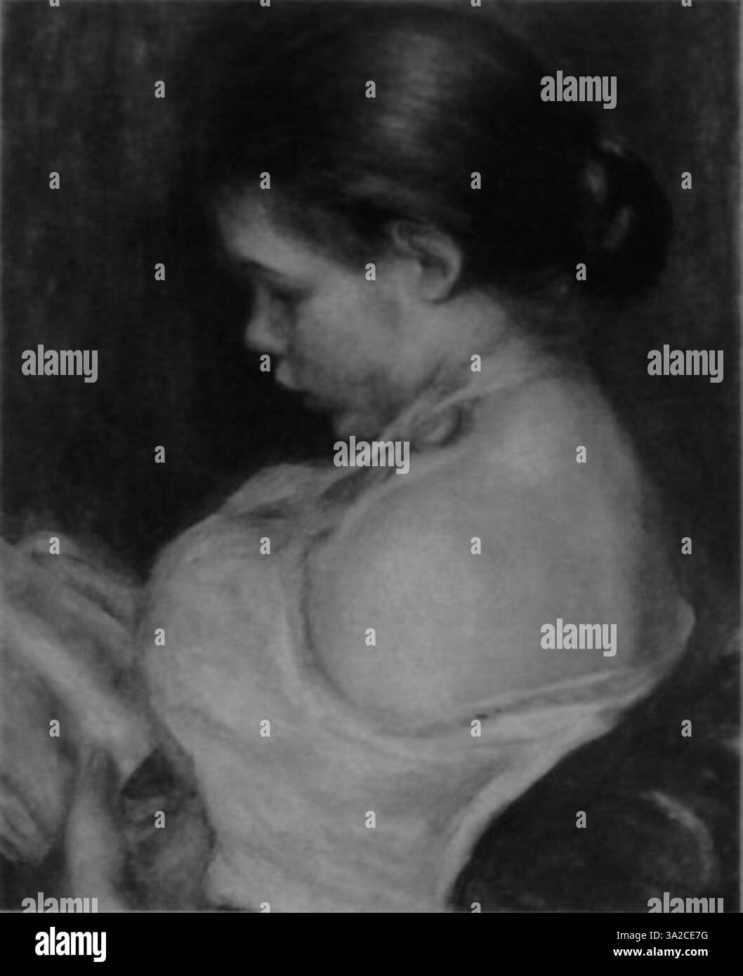 Vibrant color brushwork Black and White Stock Photos & Images - Alamy