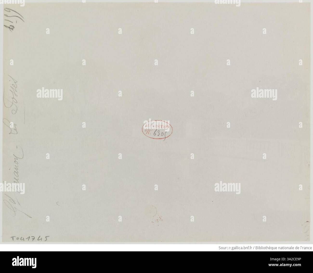 This photograph by Eugène Atget captures the fossés (moats) surrounding ...