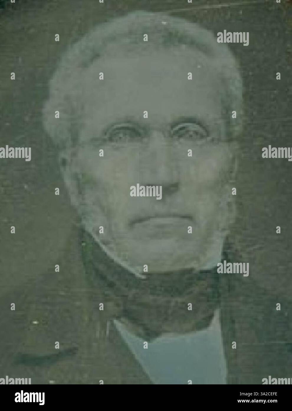 A portrait of Orsamus Cook Merrill, a U.S. Congressman from Vermont ...