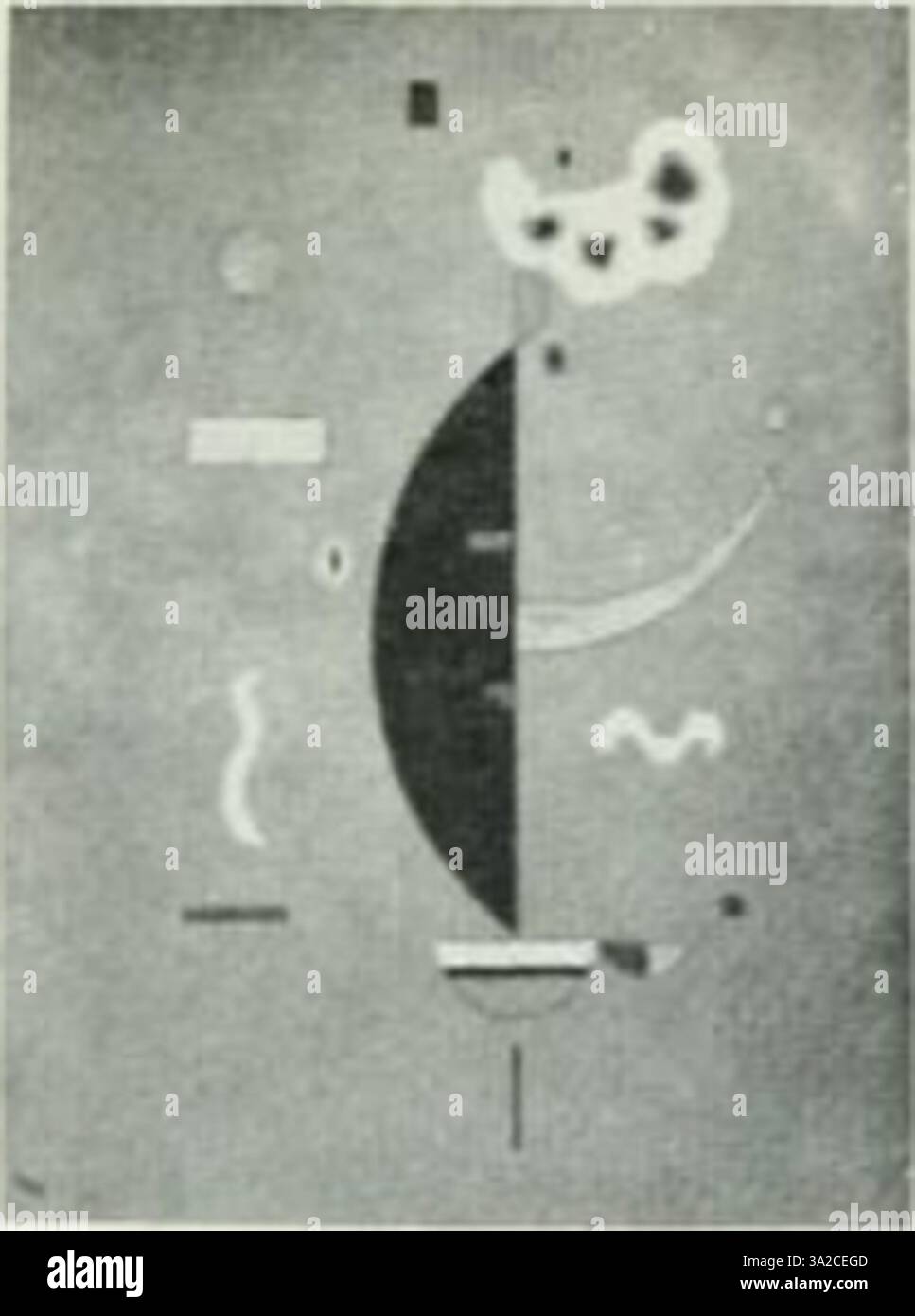 381 By Wassily Kandinsky Is A Geometric Abstraction Featuring Vibrant Color Fields And Bold