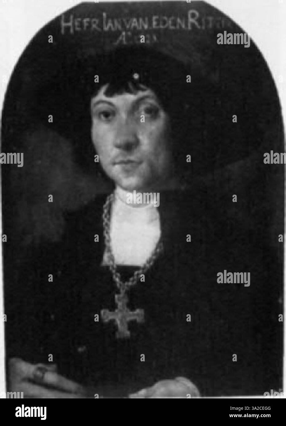 This painting captures a religious moment, with precise attention to ...