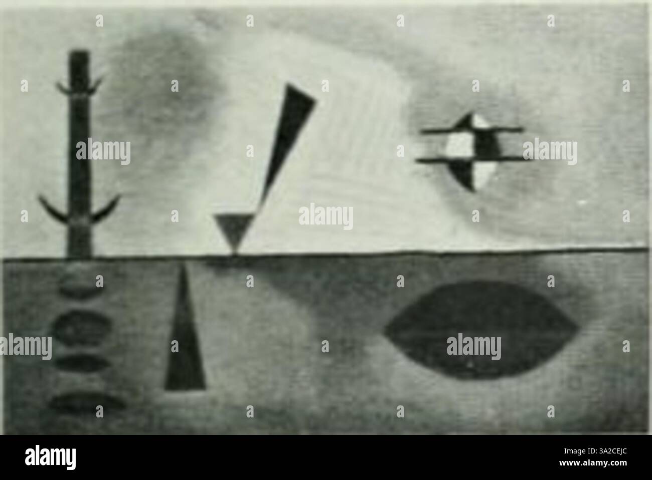 '313' by Wassily Kandinsky presents a balanced interplay of geometric ...