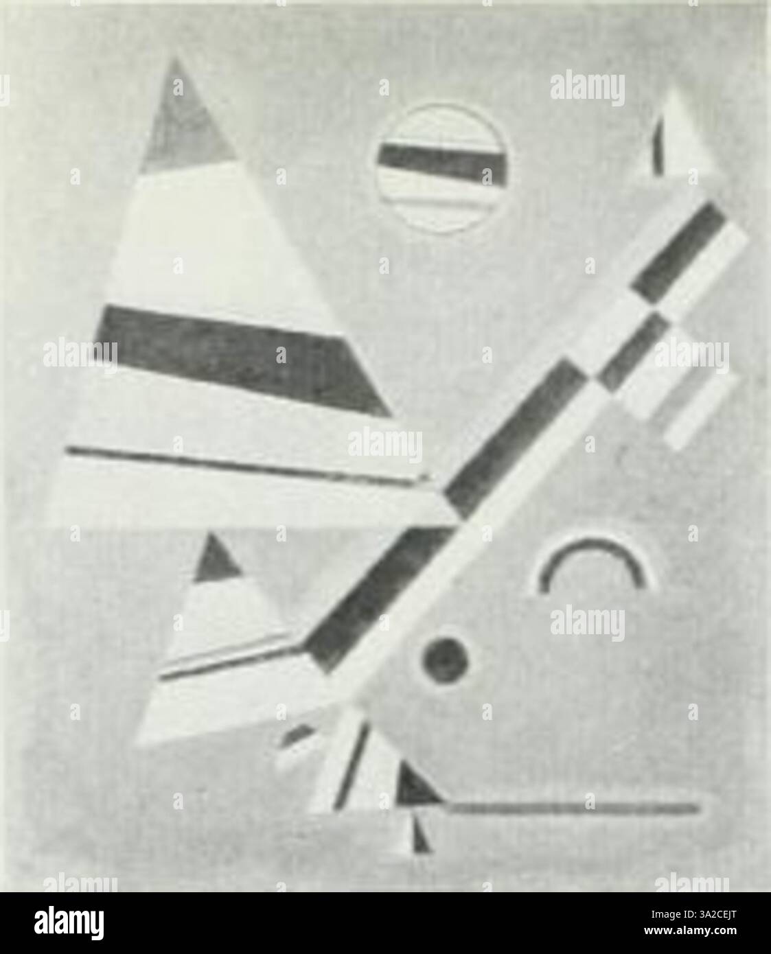 '391' by Wassily Kandinsky features geometric abstraction and a vivid ...