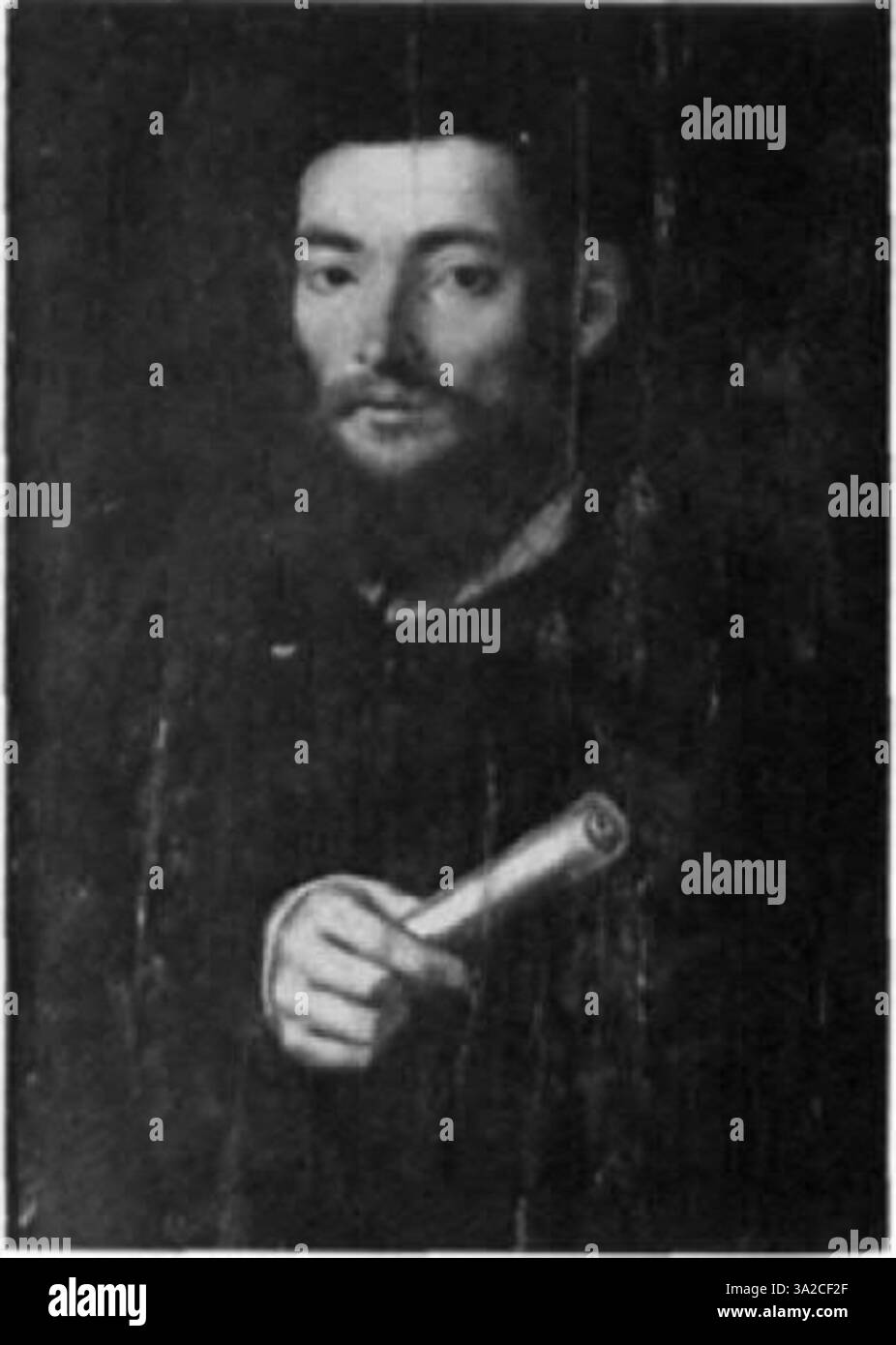 This portrait, attributed to Joos van Cleve, was painted circa 1535 ...