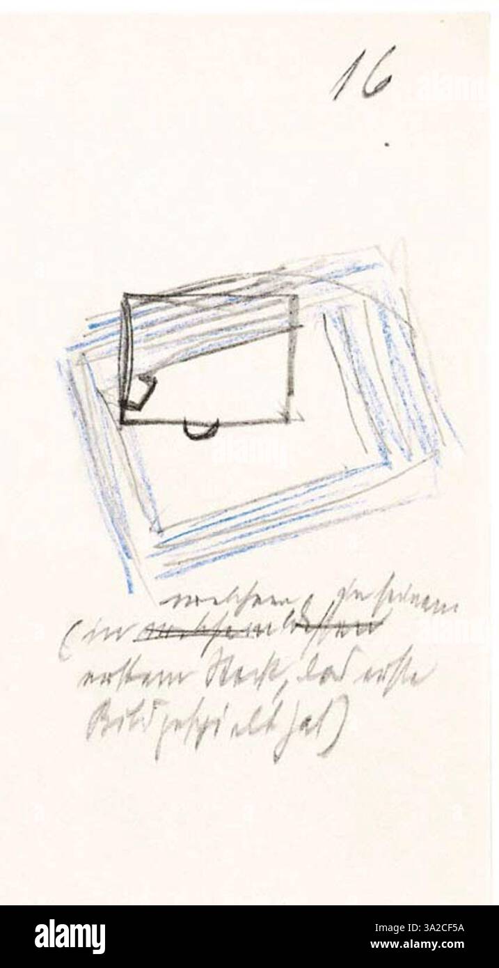 This artwork features Arnold Schoenberg, a pivotal figure in 20th ...