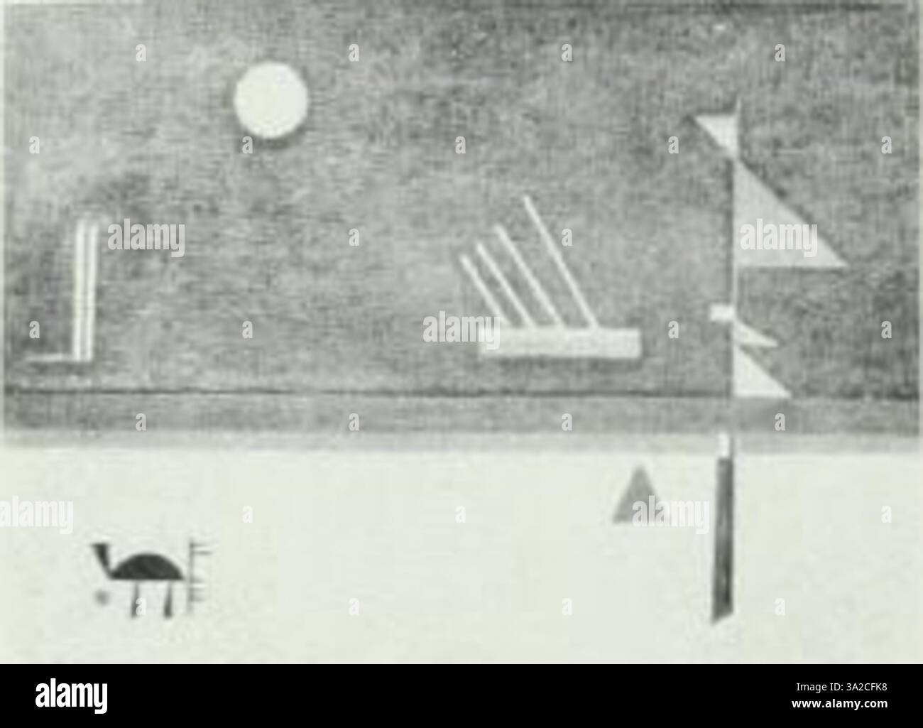 394 By Wassily Kandinsky Is A Vivid Abstract Composition Using Geometric Shapes And