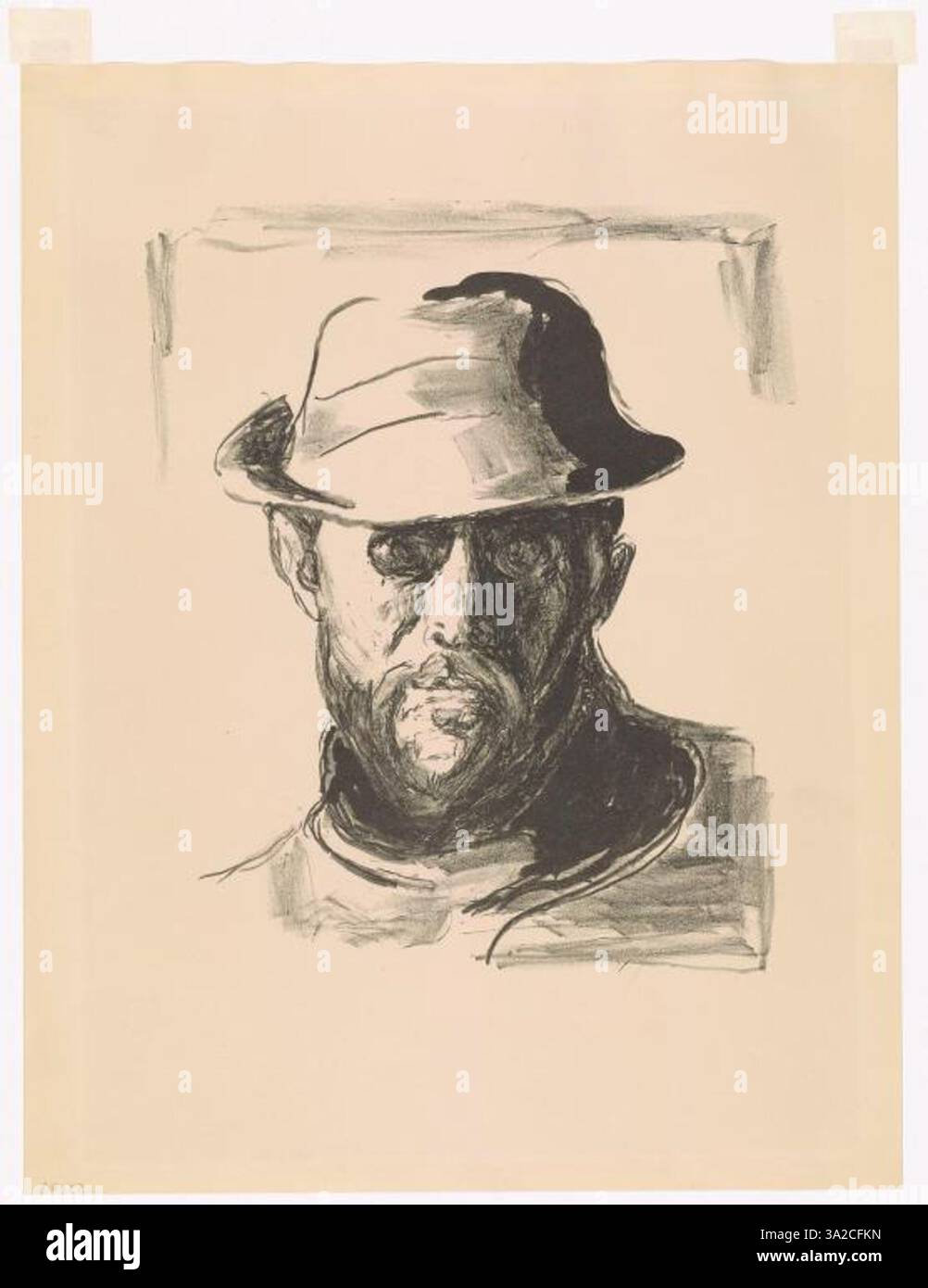 Munch’s portrait of Hans Jæger in this later work reflects the subject ...