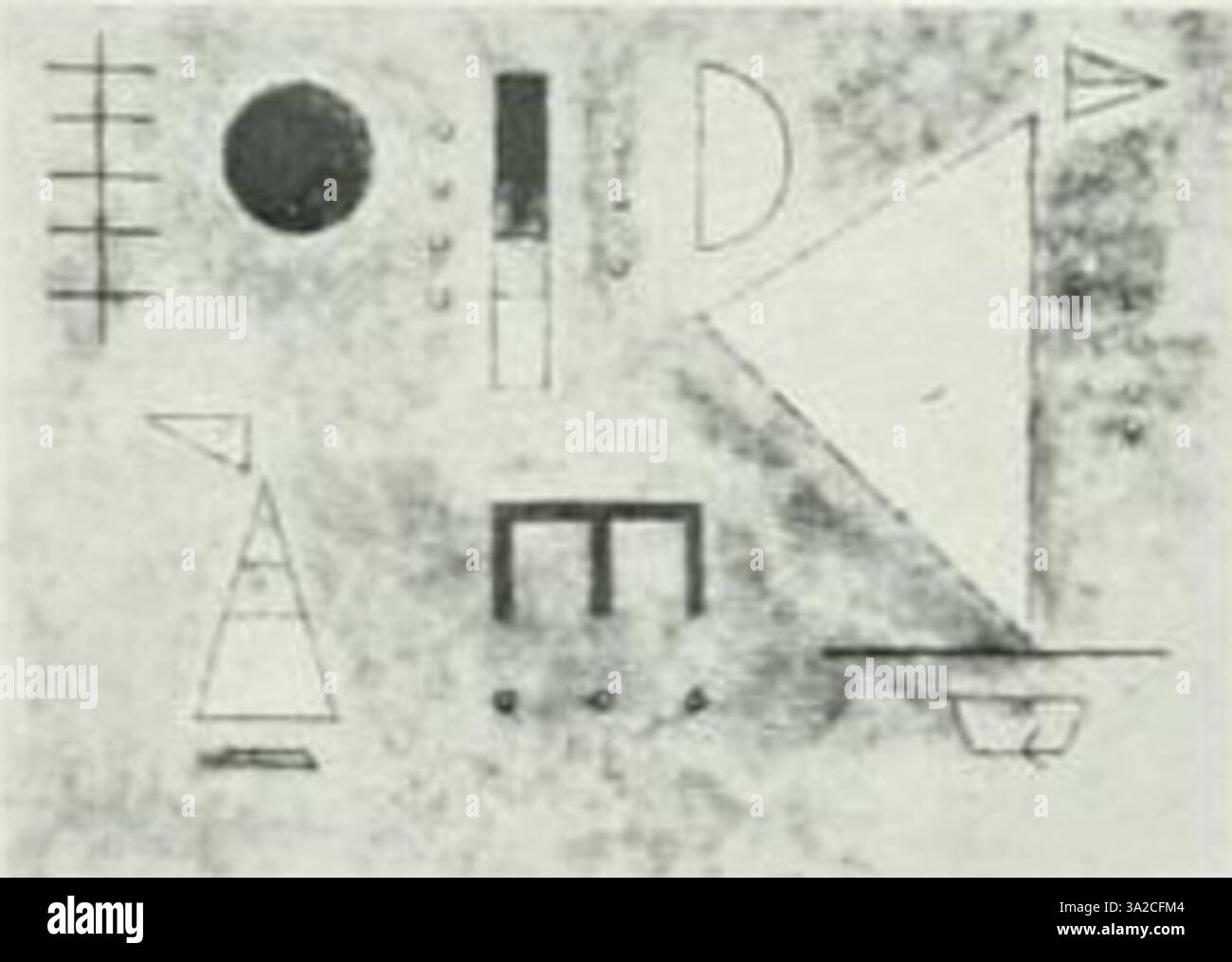 '339' by Wassily Kandinsky displays a complex interaction of geometric ...