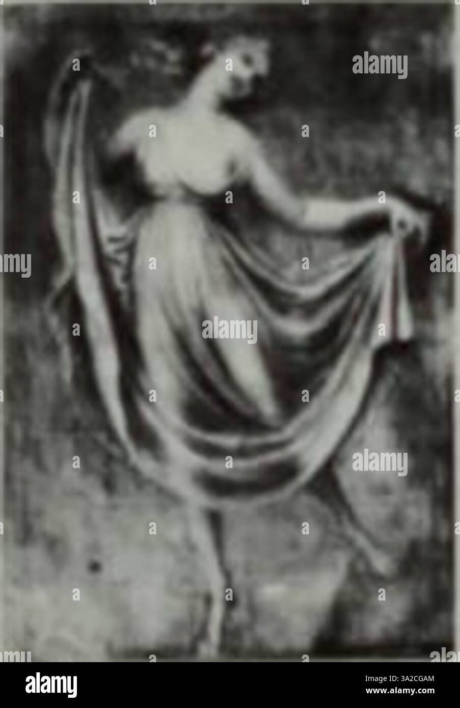 Antonio Canova’s marble sculpture features an idealized human figure ...