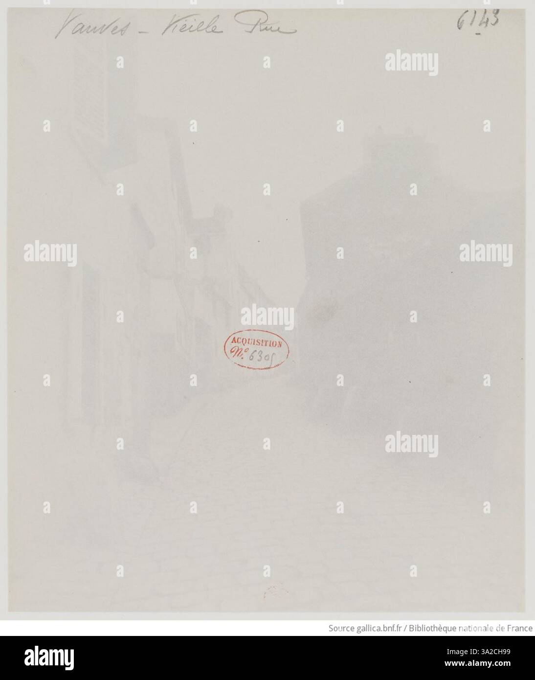 Eugène Atget’s photograph captures an old street in Vanves, Paris ...