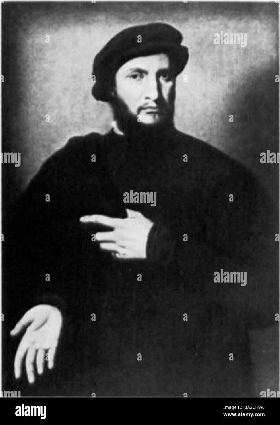Altarpiece style painting Black and White Stock Photos & Images - Alamy