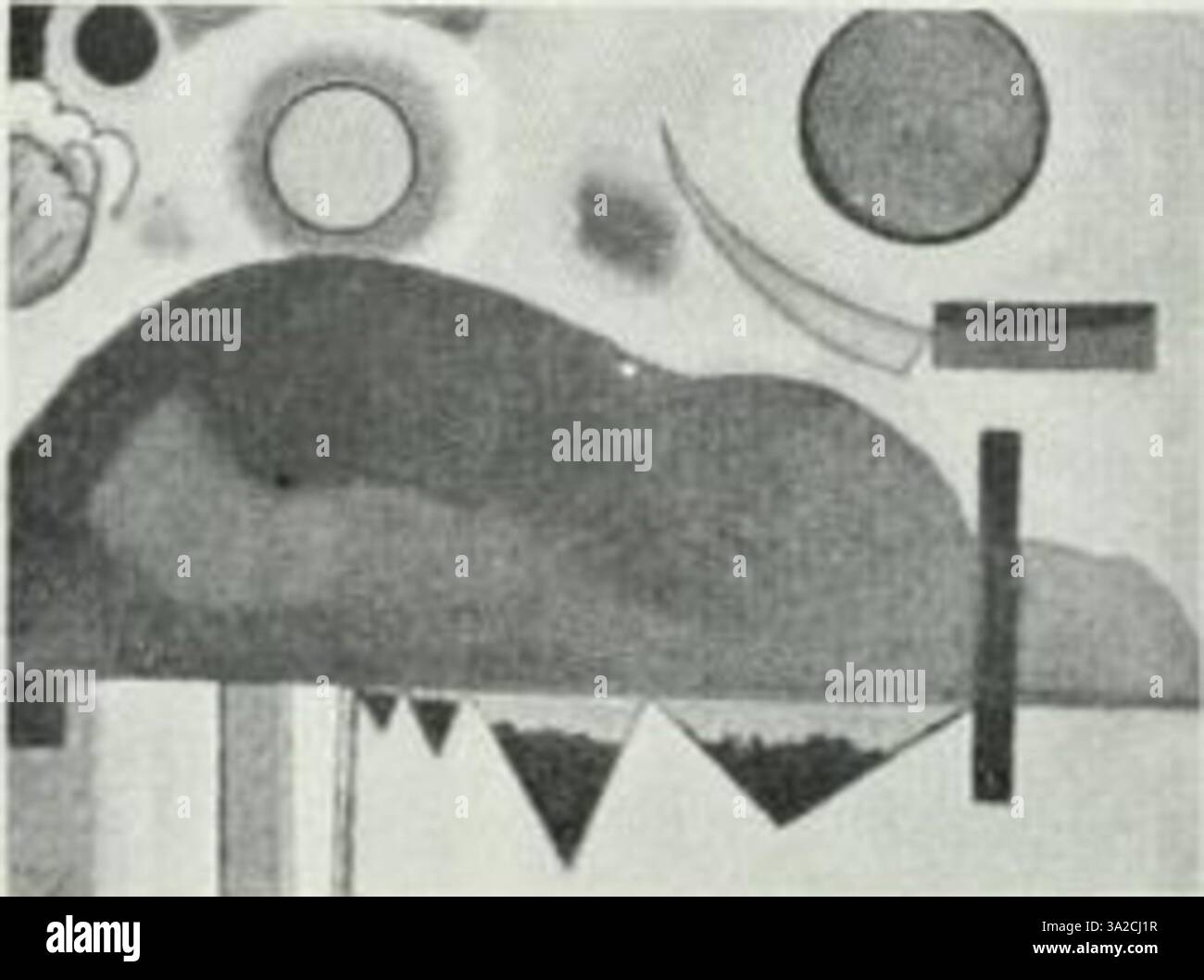 'Grohmann 233' by Wassily Kandinsky showcases a bold arrangement of ...