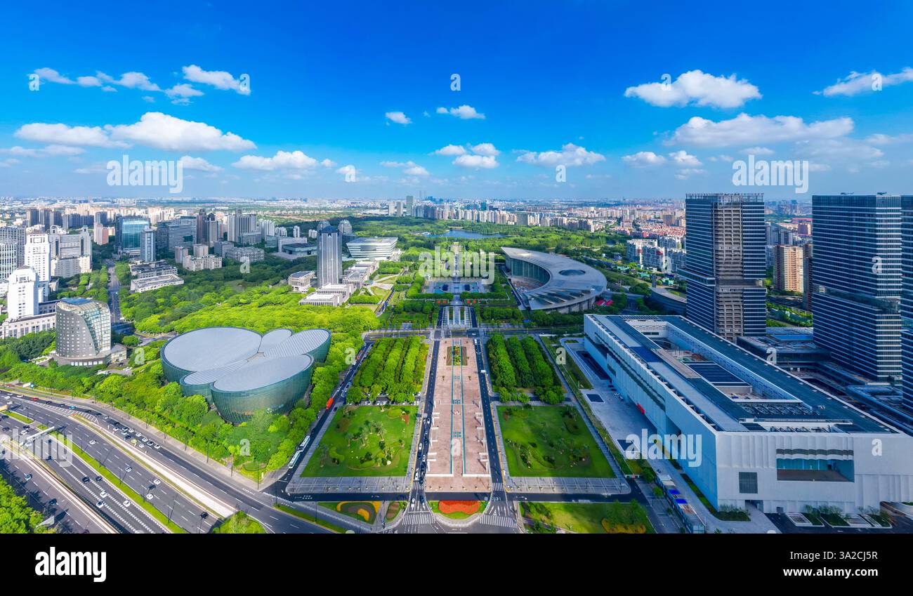 Urban Environment, Century Square, Pudong New Area, Shanghai, China ...