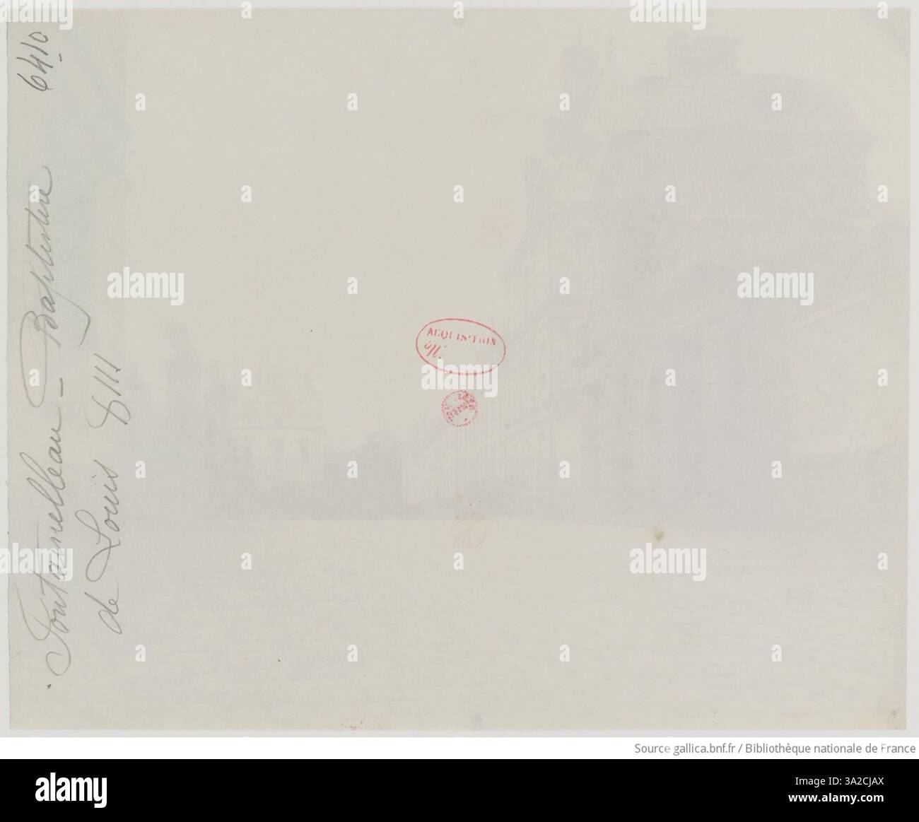 Atget's image of the Baptistère de Louis XIII in Fontainebleau captures ...