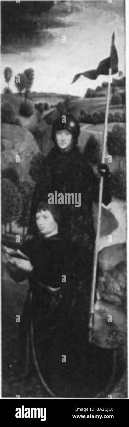 Hans Memlinc and Gerard David present a detailed religious scene ...