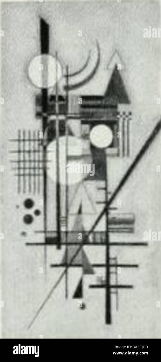 Grohmann 257 By Wassily Kandinsky Features Geometric Abstraction With A Dynamic Array Of